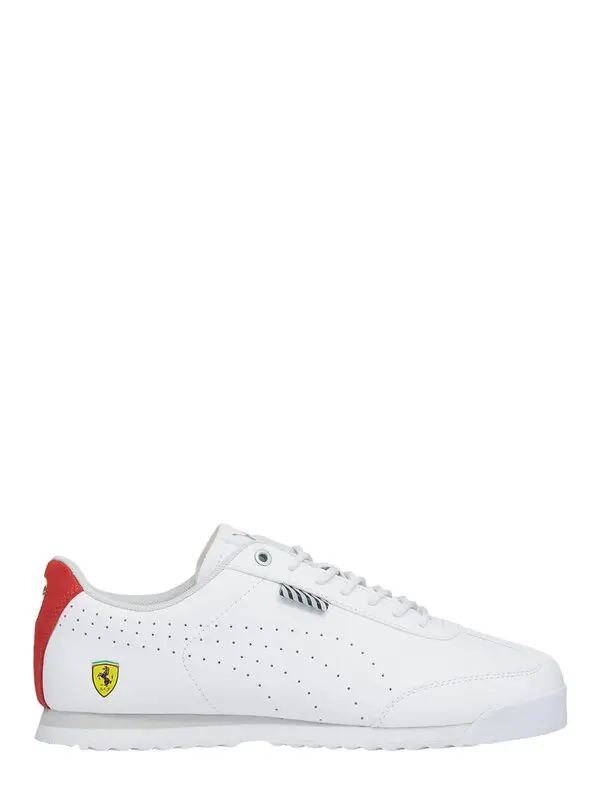 PUMA Scuderia Ferrari X Roma Via Rosso Corsa Sneakers - White