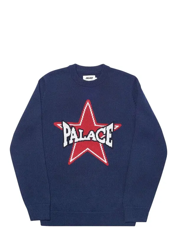 PALACE Star Knit - Blue