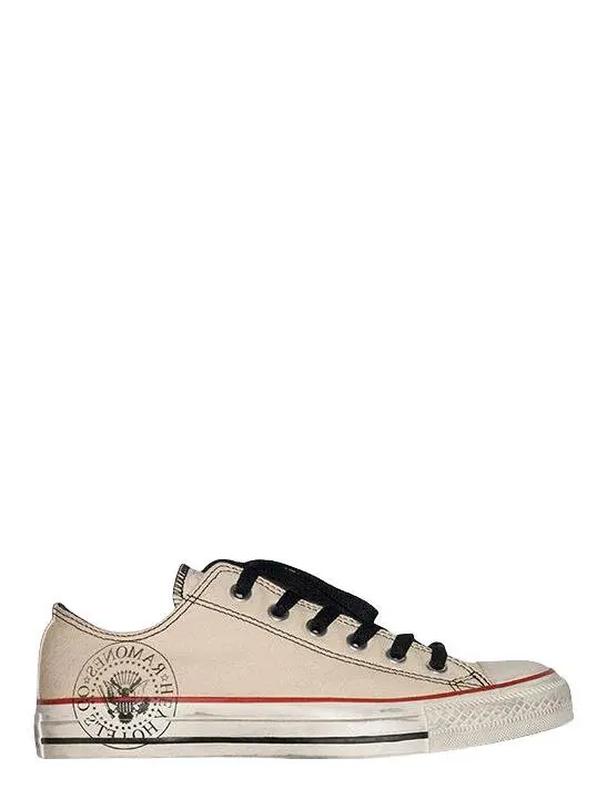 CONVERSE Ramones X Chuck Taylor All Star Ox Sneakers - Tan