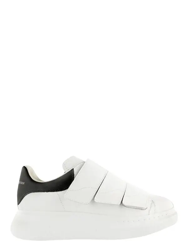 Alexander McQueen Velcro Oversole Sneakers - White