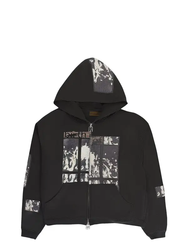 BIRTH OF ROYAL CHILD Flashlight Hoodie - Grey