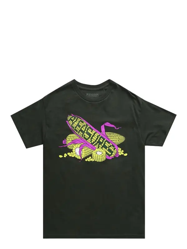PLEASURES Printed T-shirt - Green