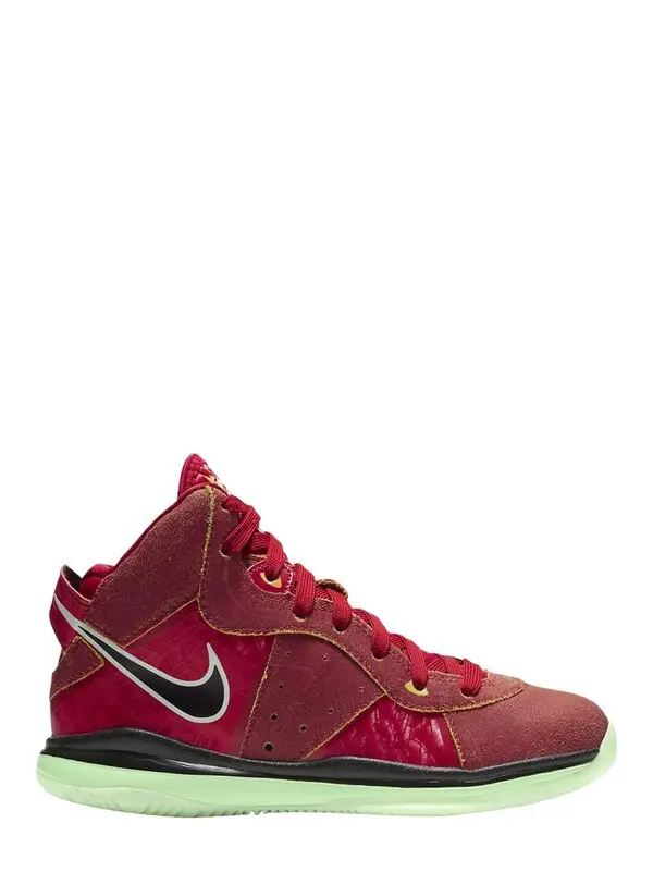 Nike Lebron 8 Ps 'empire Jade' Sneakers - Red