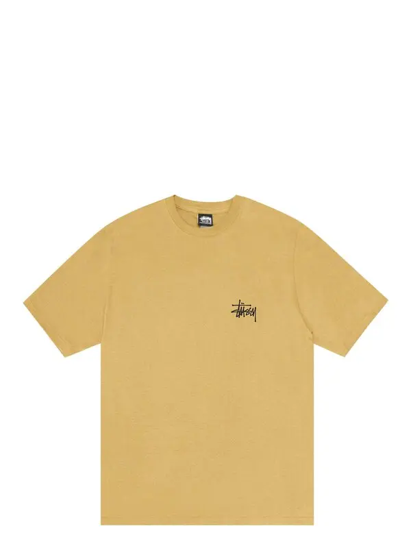 StÜssy Basic Tee - Yellow