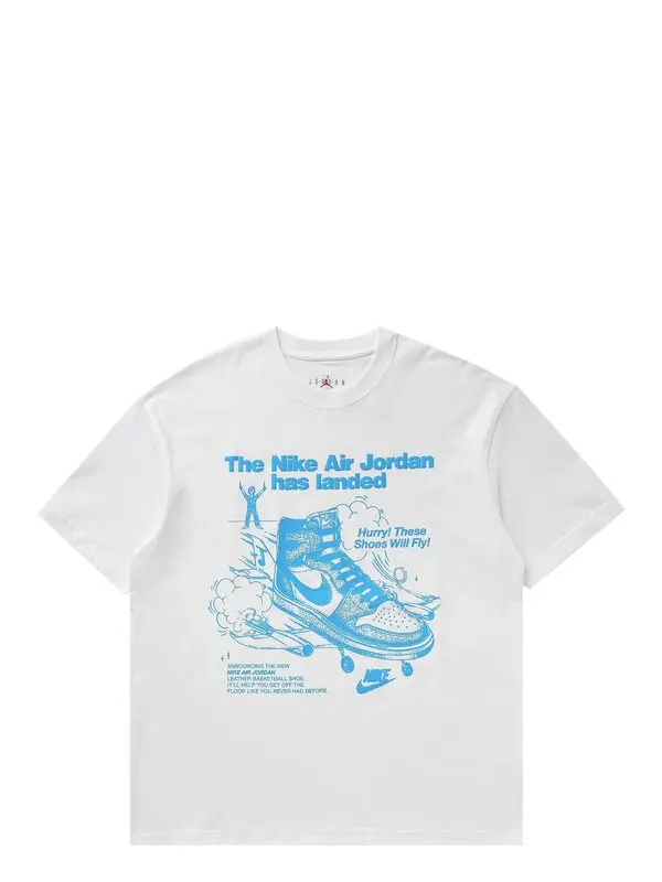 JORDAN Oversized Graphic T-shirt - White