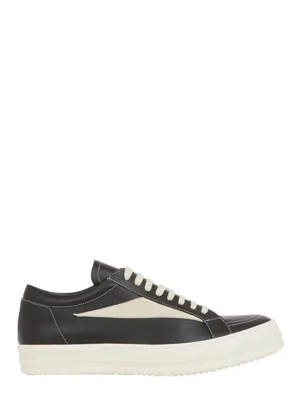 Rick Owens Edfu Vintage Low Sneakers - Black