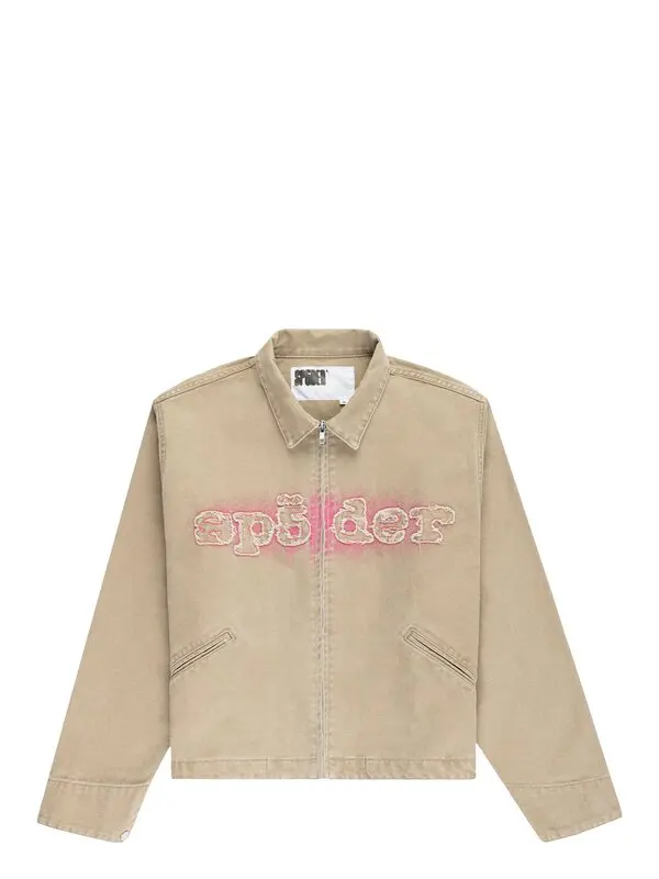 SP5DER Canvas Work Jacket - Tan