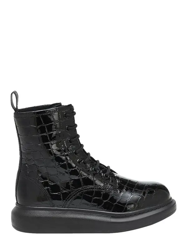 Alexander McQueen Hybrid Ankle Boots - Black