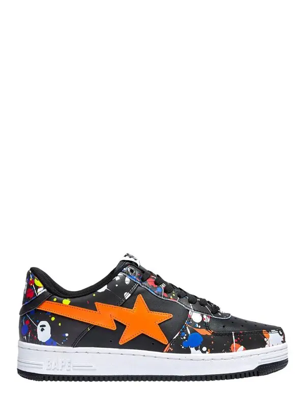BAPE Sta "paint Splatter Pack - Black