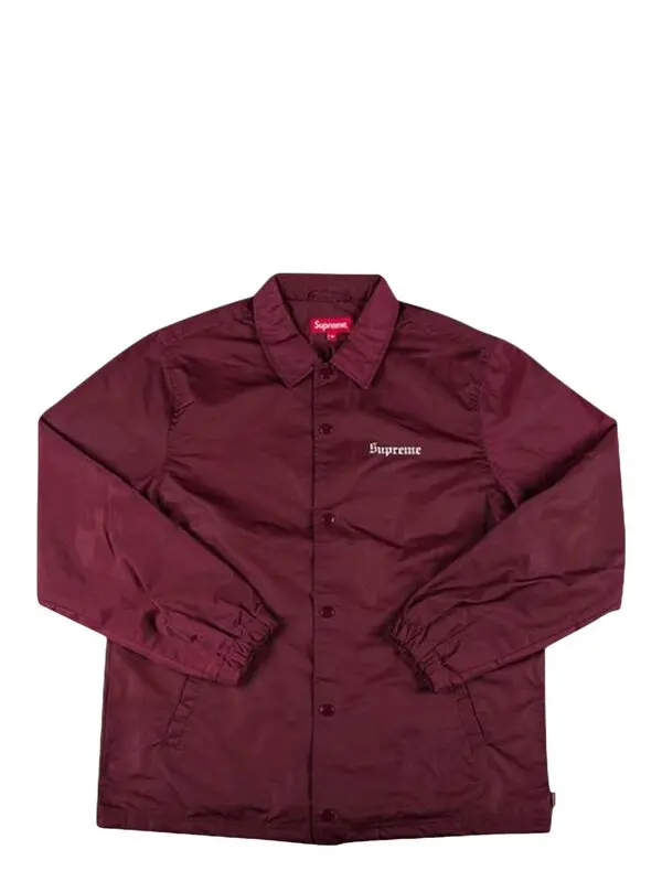 Supreme Nan Goldin Misty & Jimmy Coaches Jacket - Red
