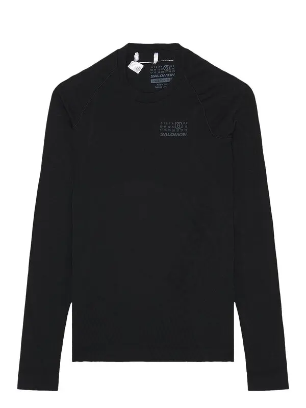 MAISON MARGIELA X Salomon Technical Long-sleeve Top - Black