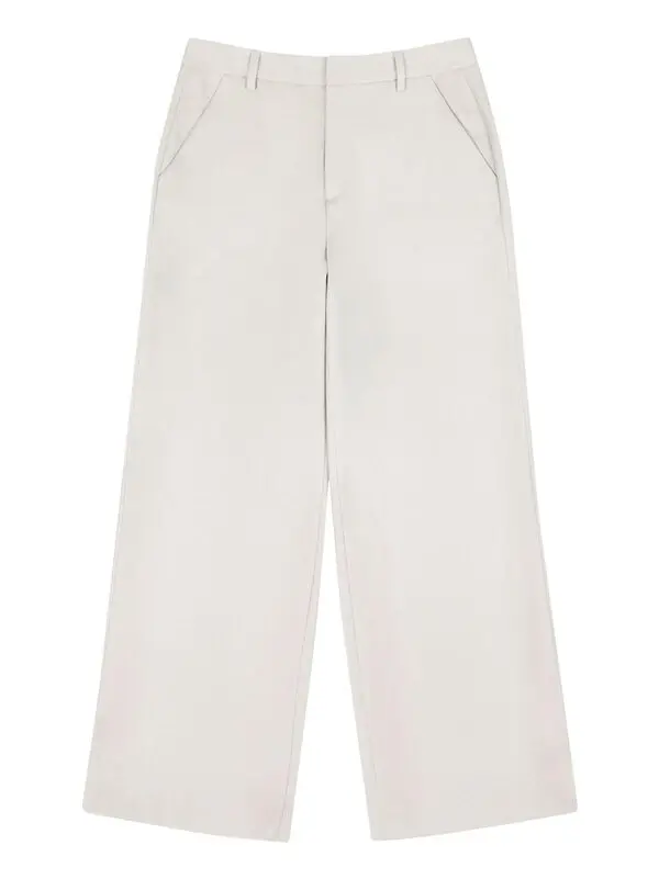 ENTIRE STUDIOS Wide Leg Trouser - White