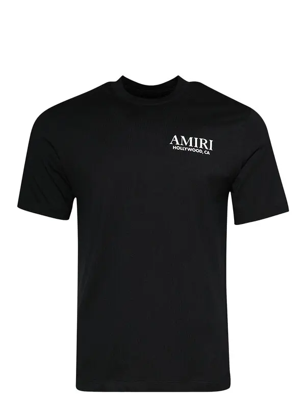 Amiri Stacked Tee - Black