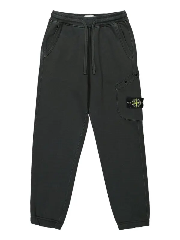 Stone Island Fleece Sweatpants - Grey