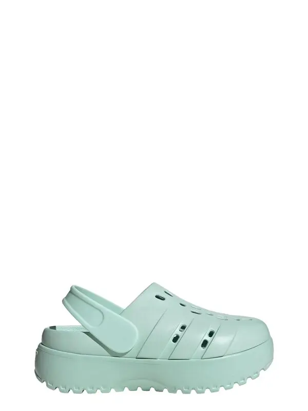 Adidas Adilette Platform Clog - Green