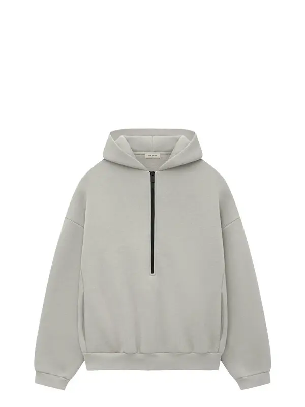 Fear Of God Eternal Half Zip Hoodie - Grey