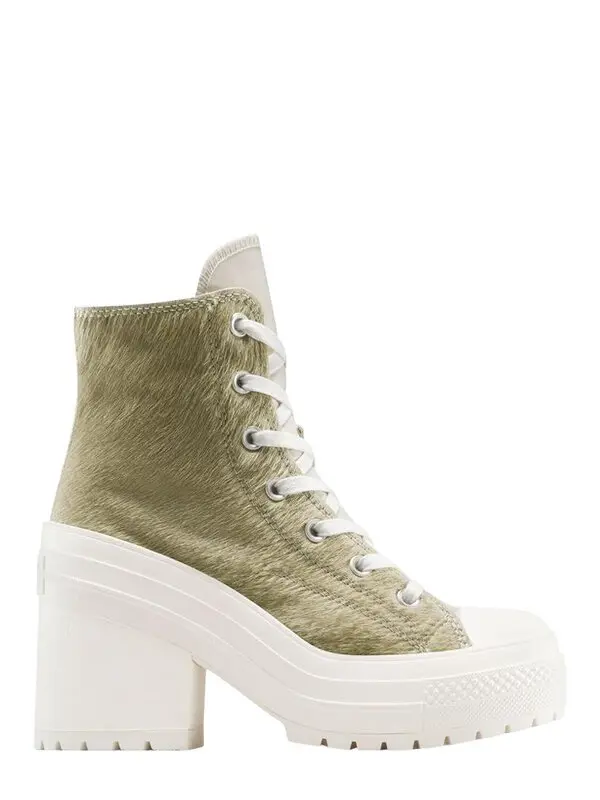 CONVERSE Chuck 70 De Luxe Heel Platform High 'pony Hair - Tan