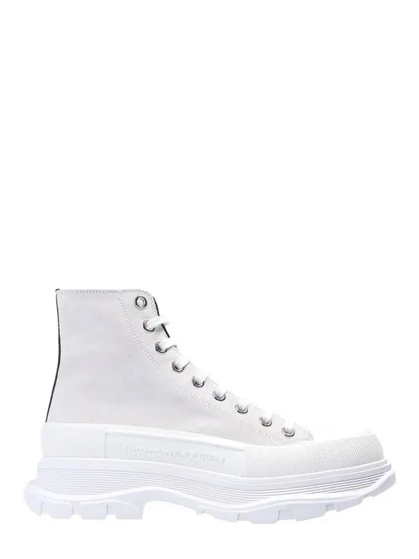 Alexander McQueen Tread Slick Boots - White