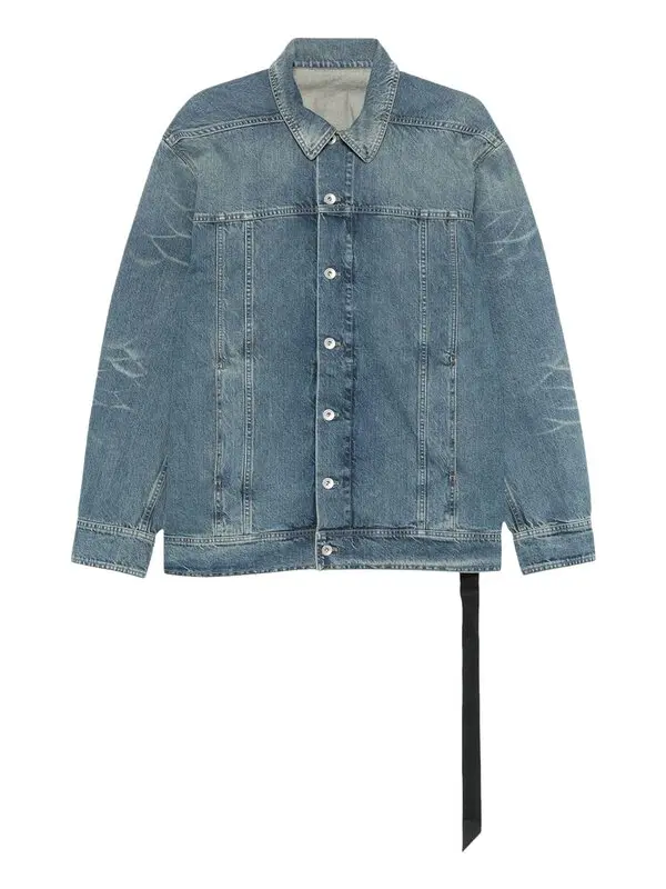 Rick Owens Denim Jumbo Jacket - Blue