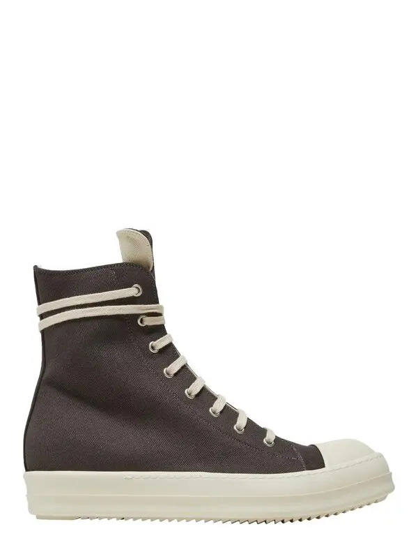 Rick Owens Edfu High-top Sneakers - Black