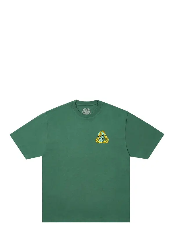 PALACE P3 Skull T-shirt - Green