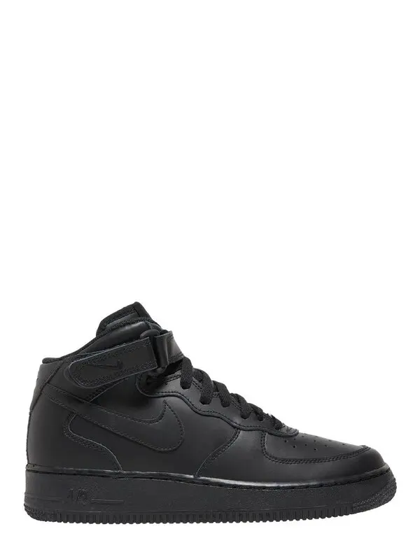 Nike Air Force 1 Mid Gs Sneakers - Black