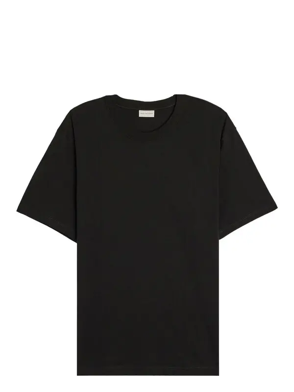 Dries Van Noten Medium Fitted T-shirt - Black