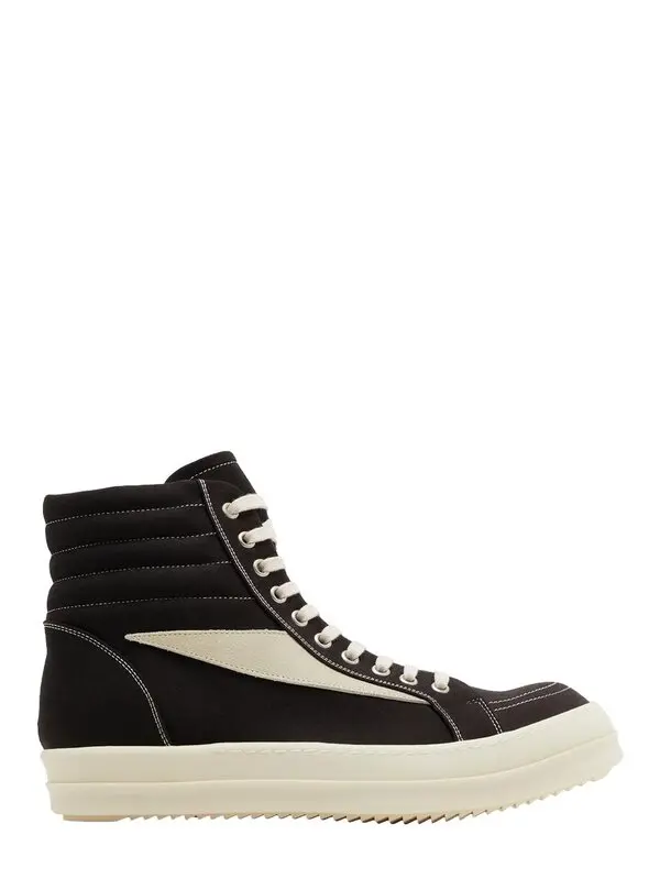 Rick Owens Lido Vintage High-top Sneakers - Black