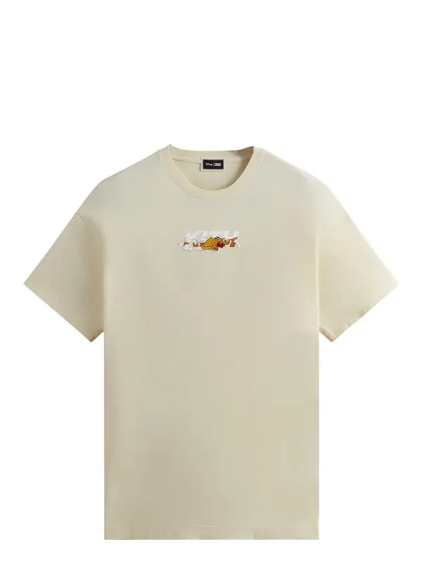 Kith For Mickey & Friends Pluto Vintage Tee - Cream