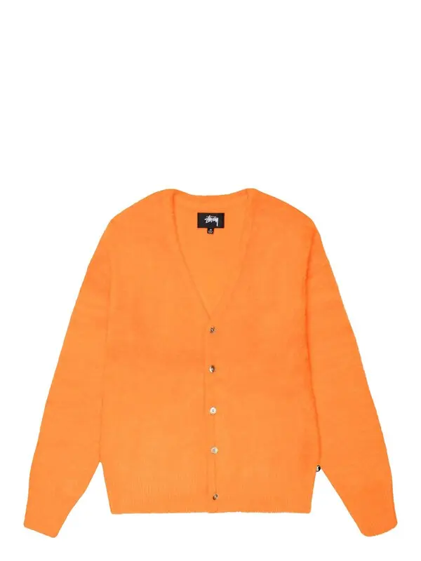 StÜssy Shaggy Cardigan - Orange