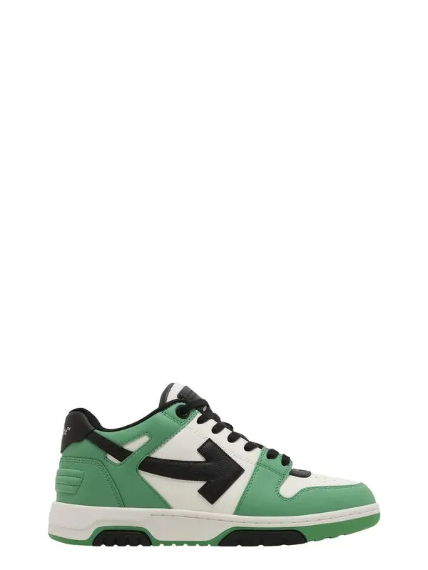Off-White Out Of Office Low Top Sneakers - Green