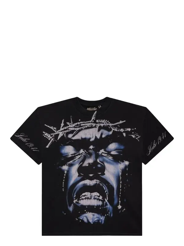 HELLSTAR Jesus Wept T-shirt - Black
