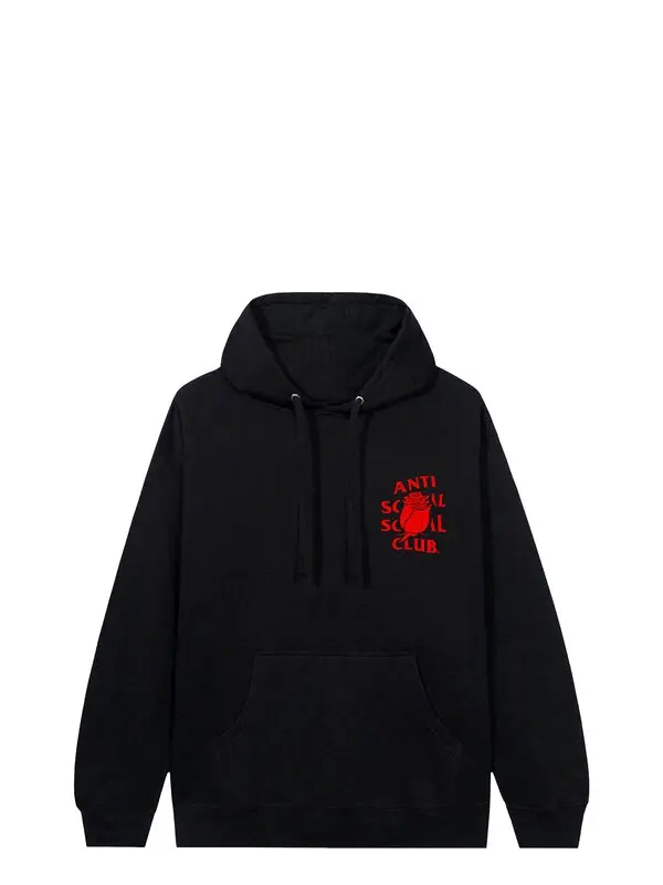 ANTI SOCIAL SOCIAL CLUB Rose Mary Hoodie - Black