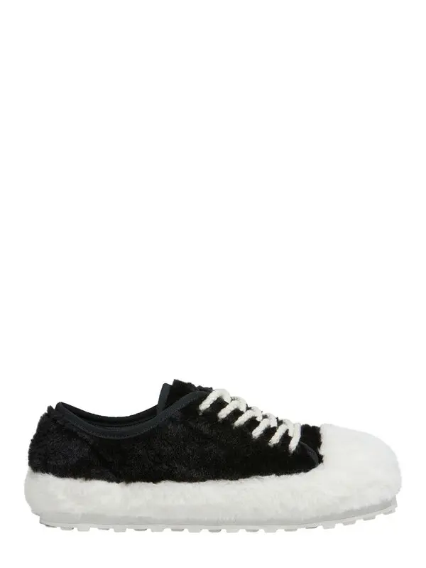 Marni Teddy Tennis Sneakers - Black