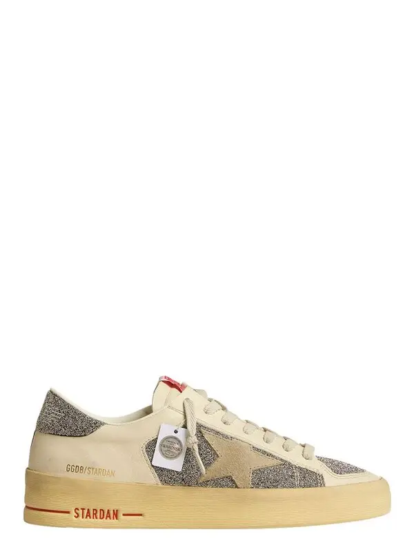GOLDEN GOOSE Swarovski Stardan - Cream