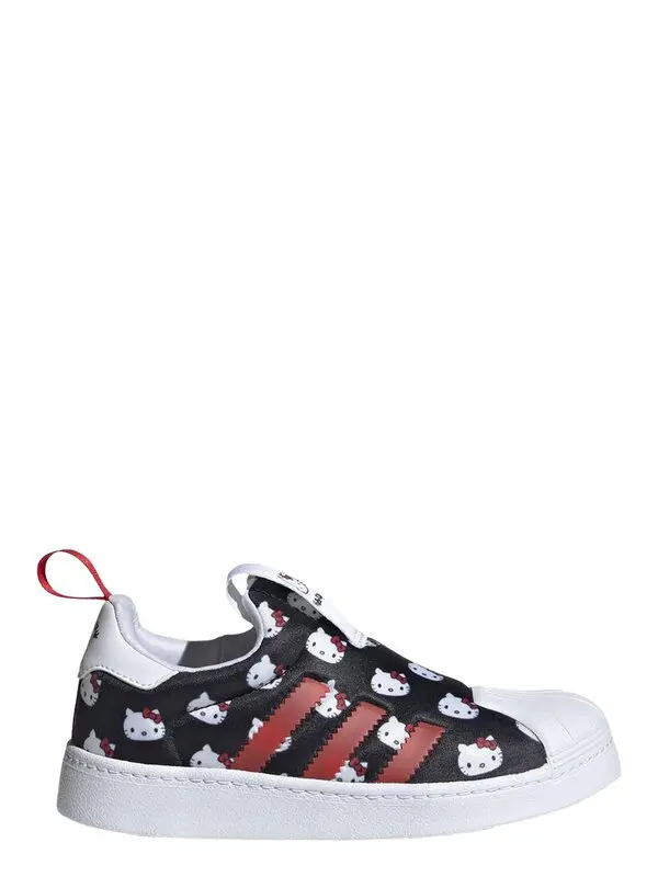 Adidas Hello Kitty X Superstar 360 J 'allover Print' Sneakers - Black