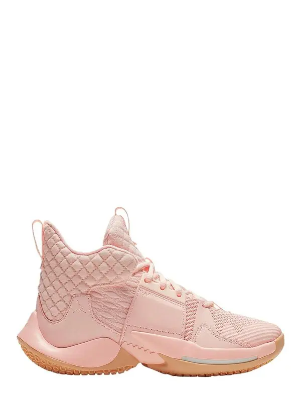 JORDAN Why Not Zer0.2 Gs Cotton Shot Sneakers - Pink