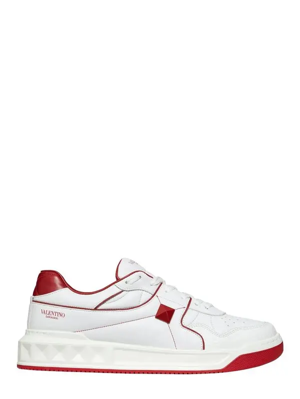 Valentino Garavani One Stud Low-top Sneakers - White