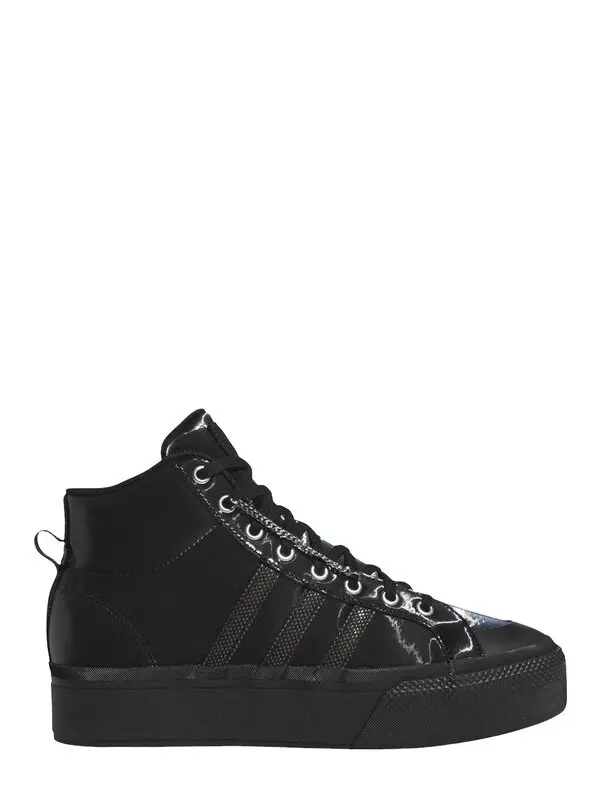 Adidas Bravada 2.0 Platform Mid Top Sneakers - Black
