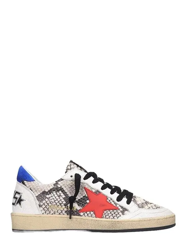 GOLDEN GOOSE Ball Star Sneakers - Red