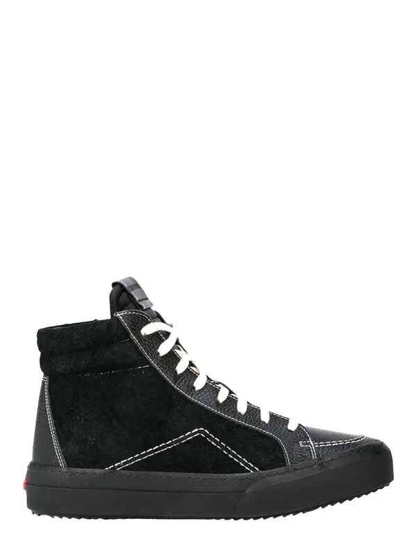Rhude V1 High Sneakers - Black