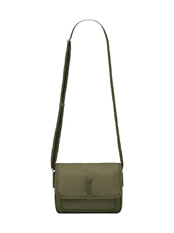 Saint Laurent Niki Messenger Bag - Green