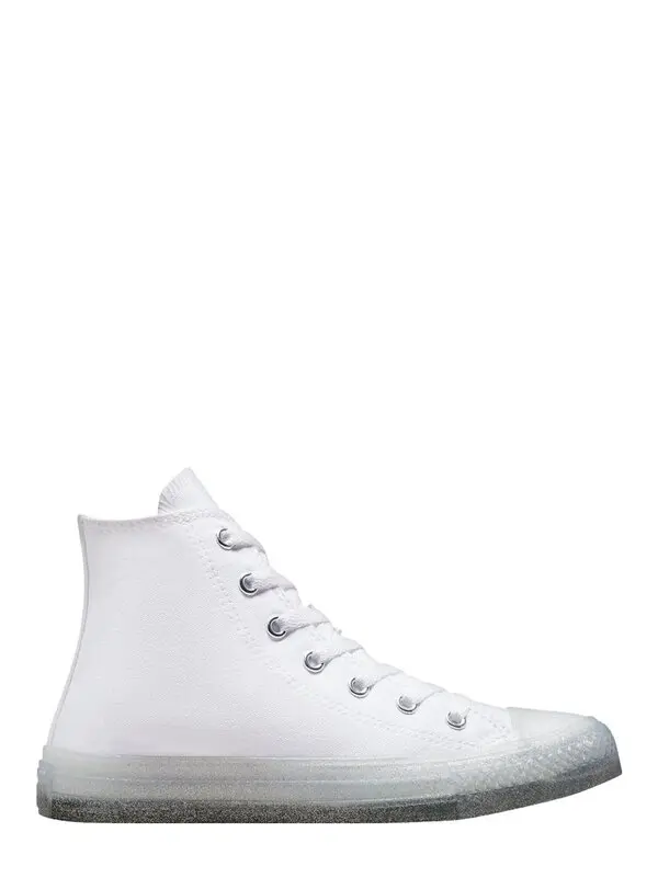 CONVERSE Chuck Taylor All Star High Gs Glitter - White