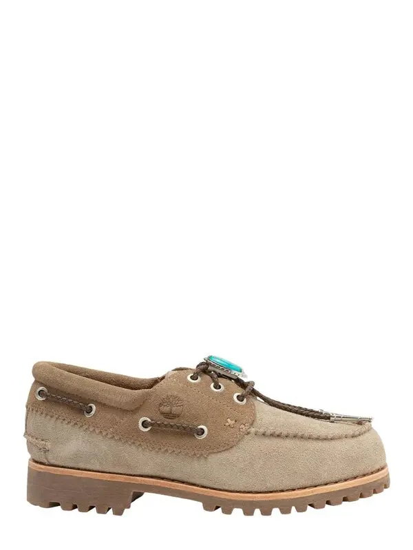 Timberland Packer Shoes X 3-eye Lug Handsewn Boat - Tan