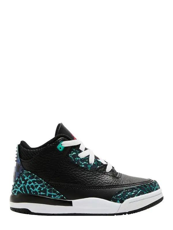 JORDAN 3 Retro Td Sneakers - Black