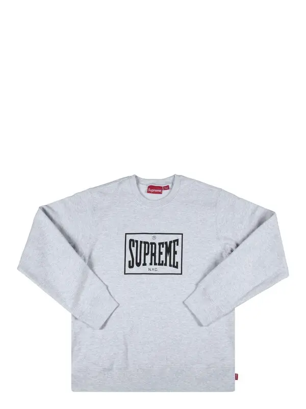 Supreme Warm Up Crewneck - Grey