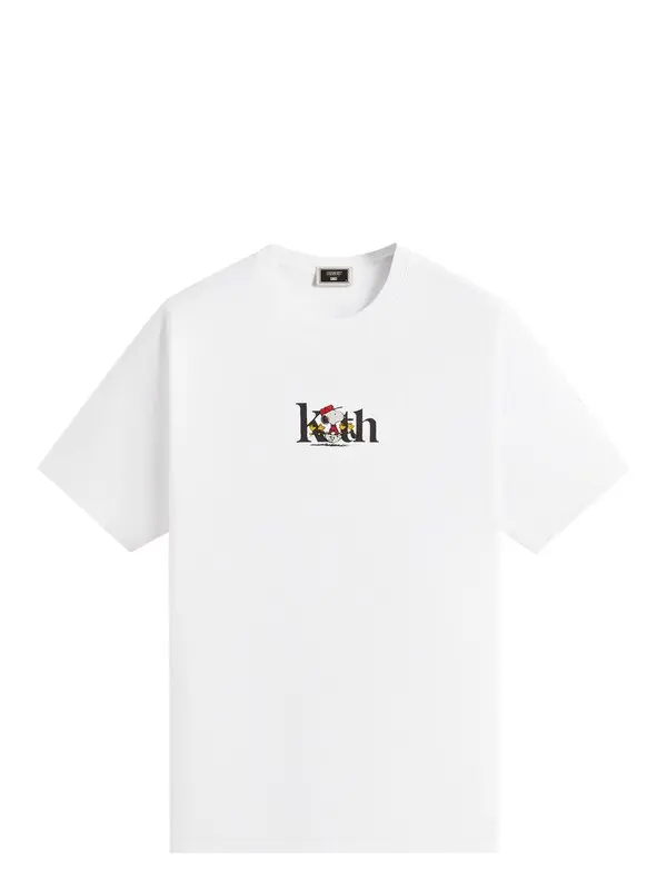 Kith For Peanuts Golf Serif Tee - White