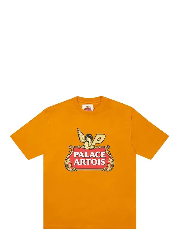 PALACE X Stella Artois Cartouche T-shirt - Gold