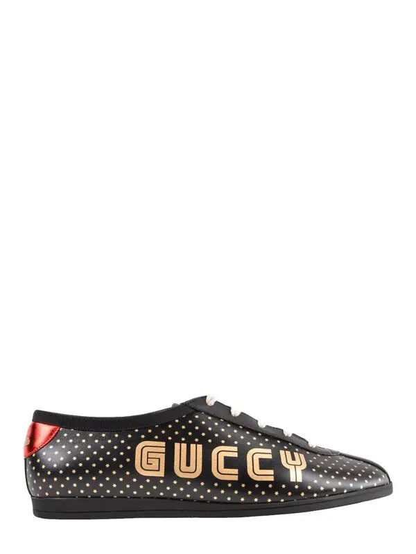 Gucci Falacer Low 'guccy' Sneakers - Black