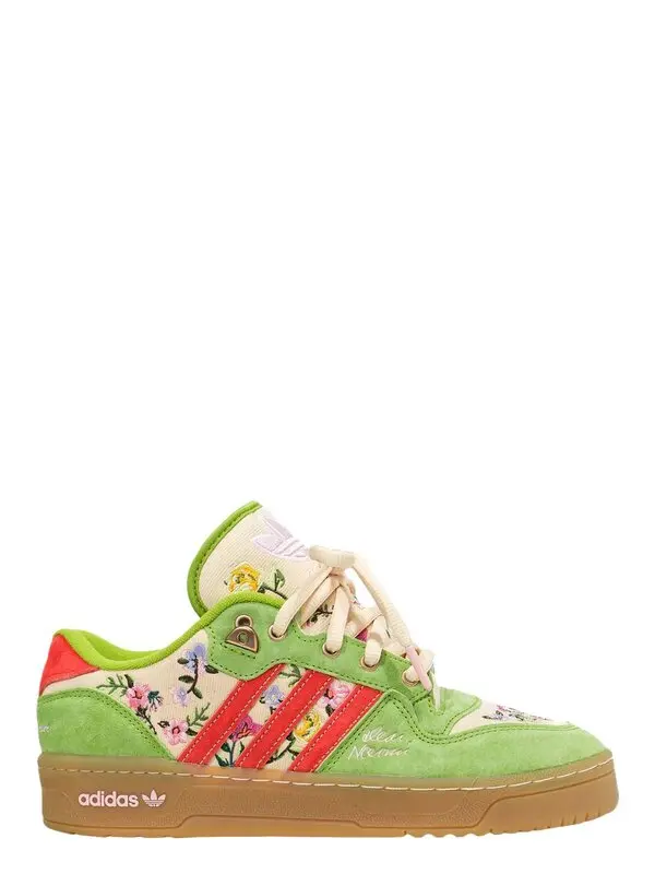 Adidas Unheardof X Rivalry Low "grandma's Couch" Sneakers - Green